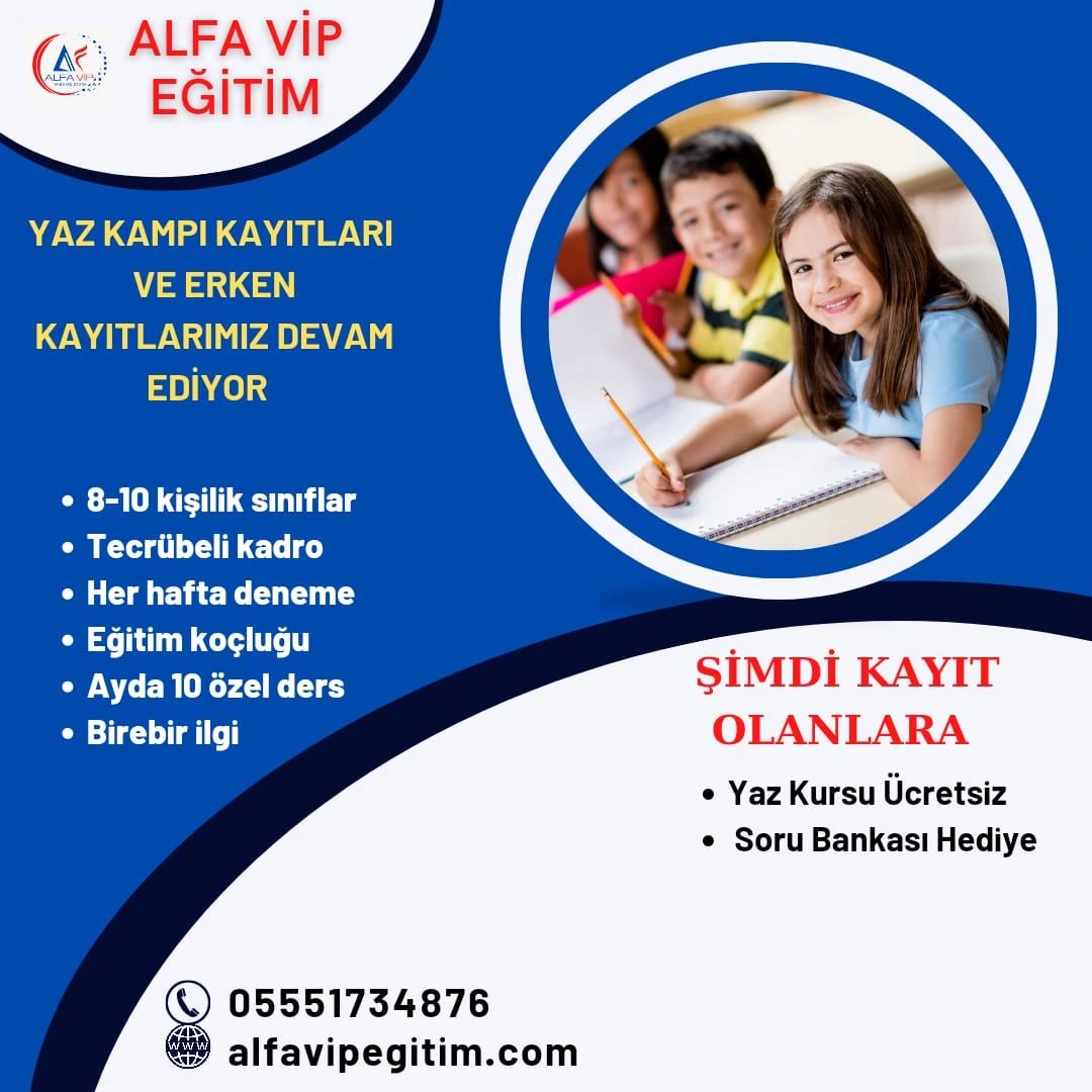 YKS Kursu - Ankara Üniversite Hazırlık Kursu - Alfa Vip Eğitim